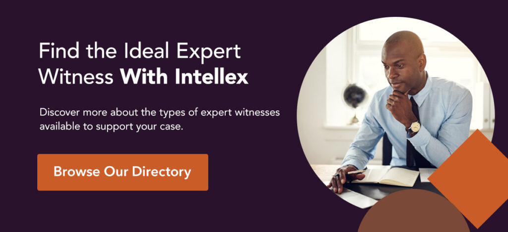 Types of Expert Witnesses | Intellex